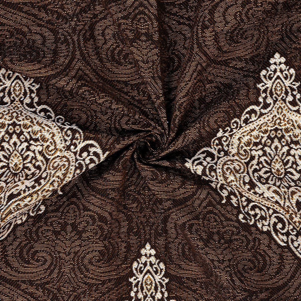 Lush Dark Chocolate 4 Pillow Multani Bedsheet Set (Single Two Pillow ...
