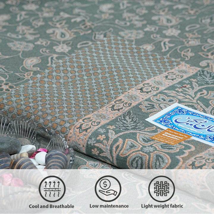 Diamond Khaddar Dusk Multani Bed Sheet Set – Khan Tex