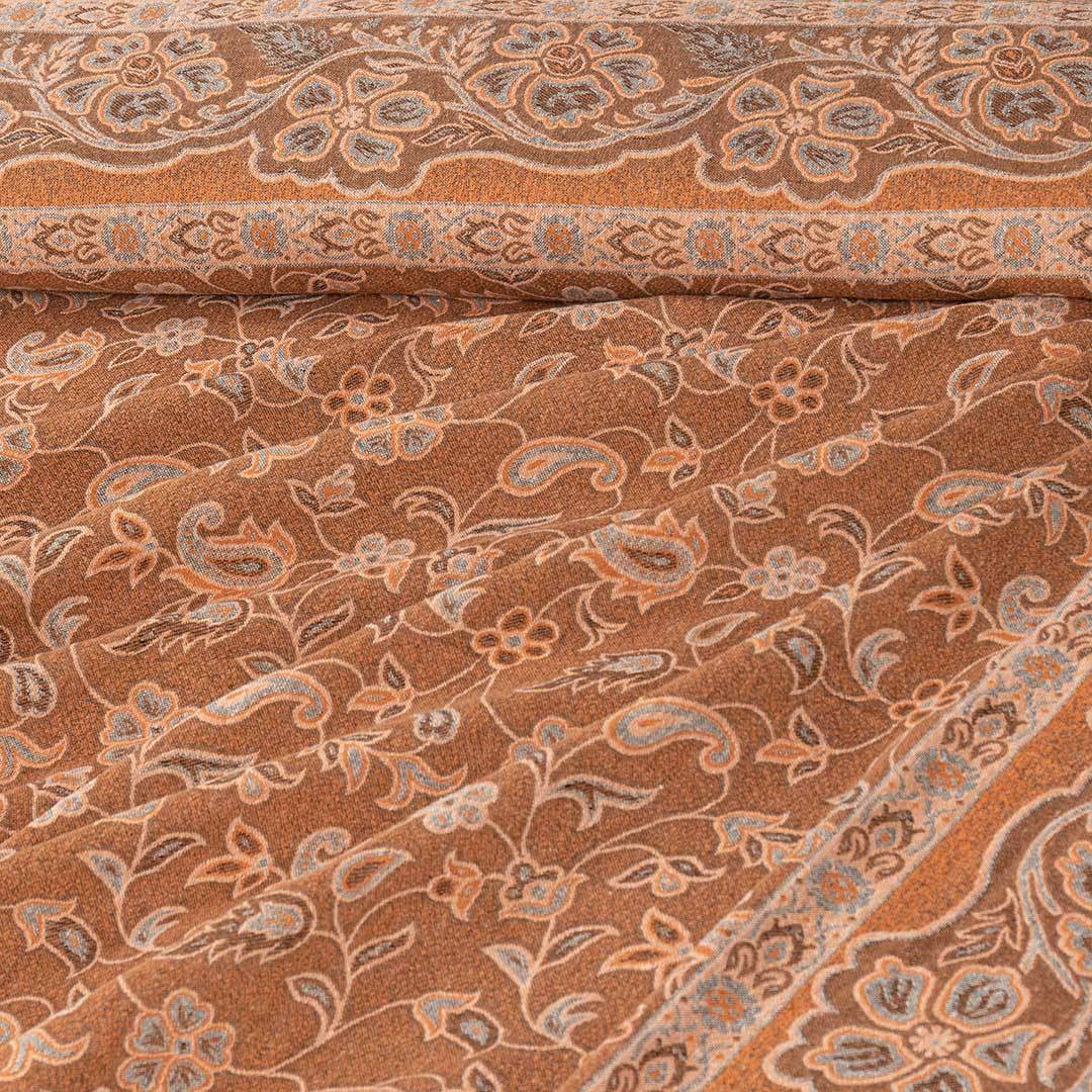 Diamond Khaddar Light Golden Multani Bedsheet Set – Khan Tex