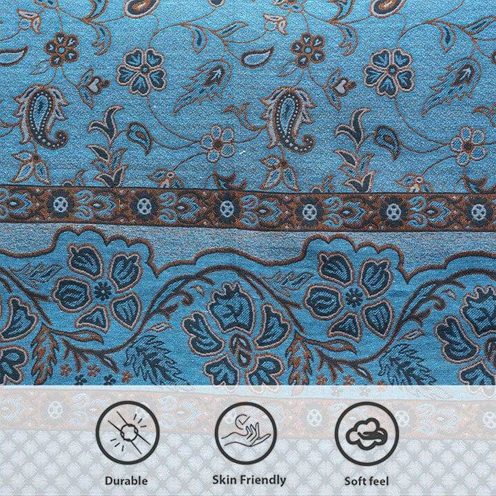 Diamond Khaddar Sapphire Multani Light Weight Bed Sheet Set – Khan Tex